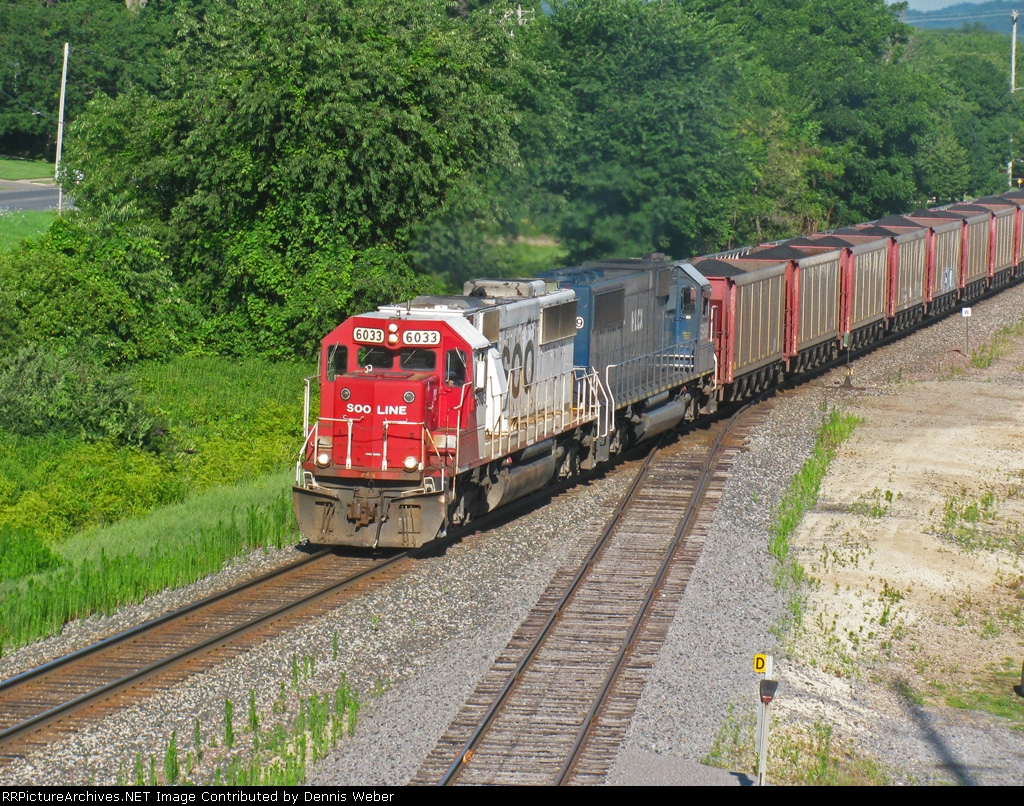 SOO 6033, CP's Tomah Sub.